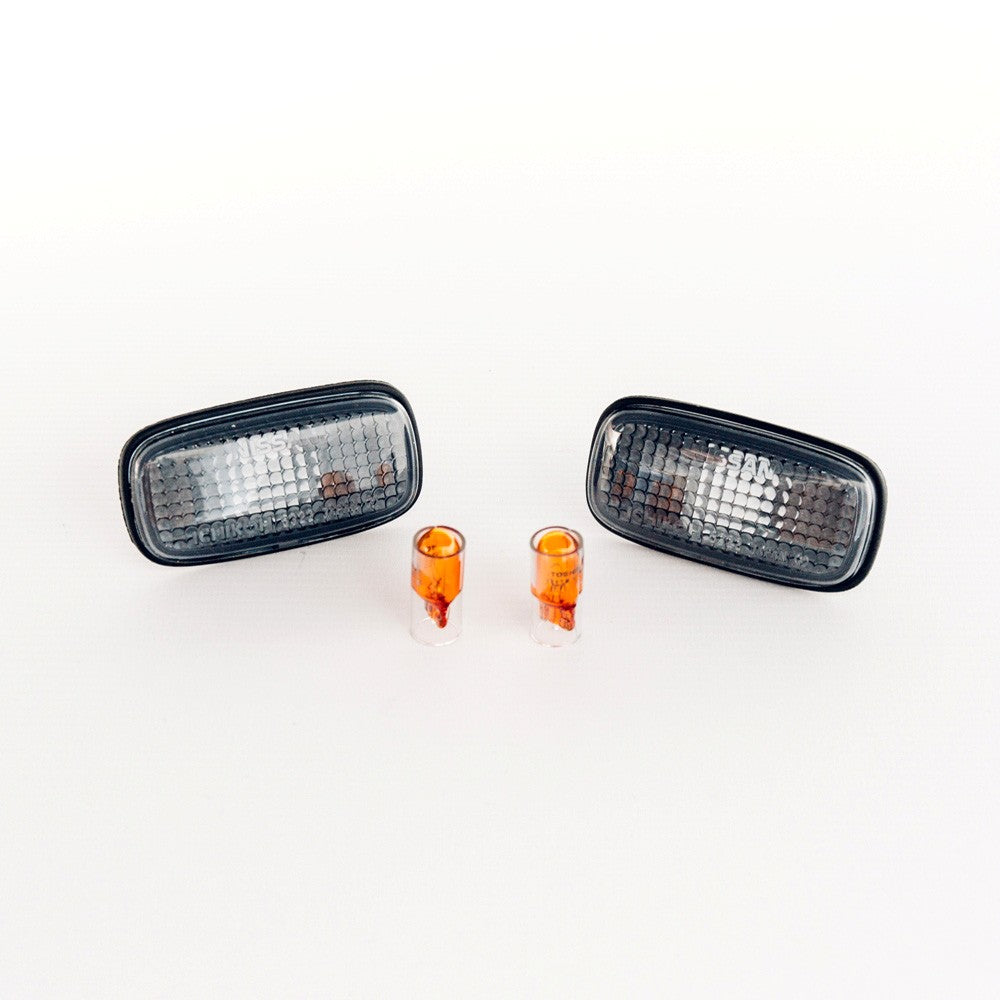 Nismo Skyline S-Tune Smoked Side Indicators - R34 GTR, S15