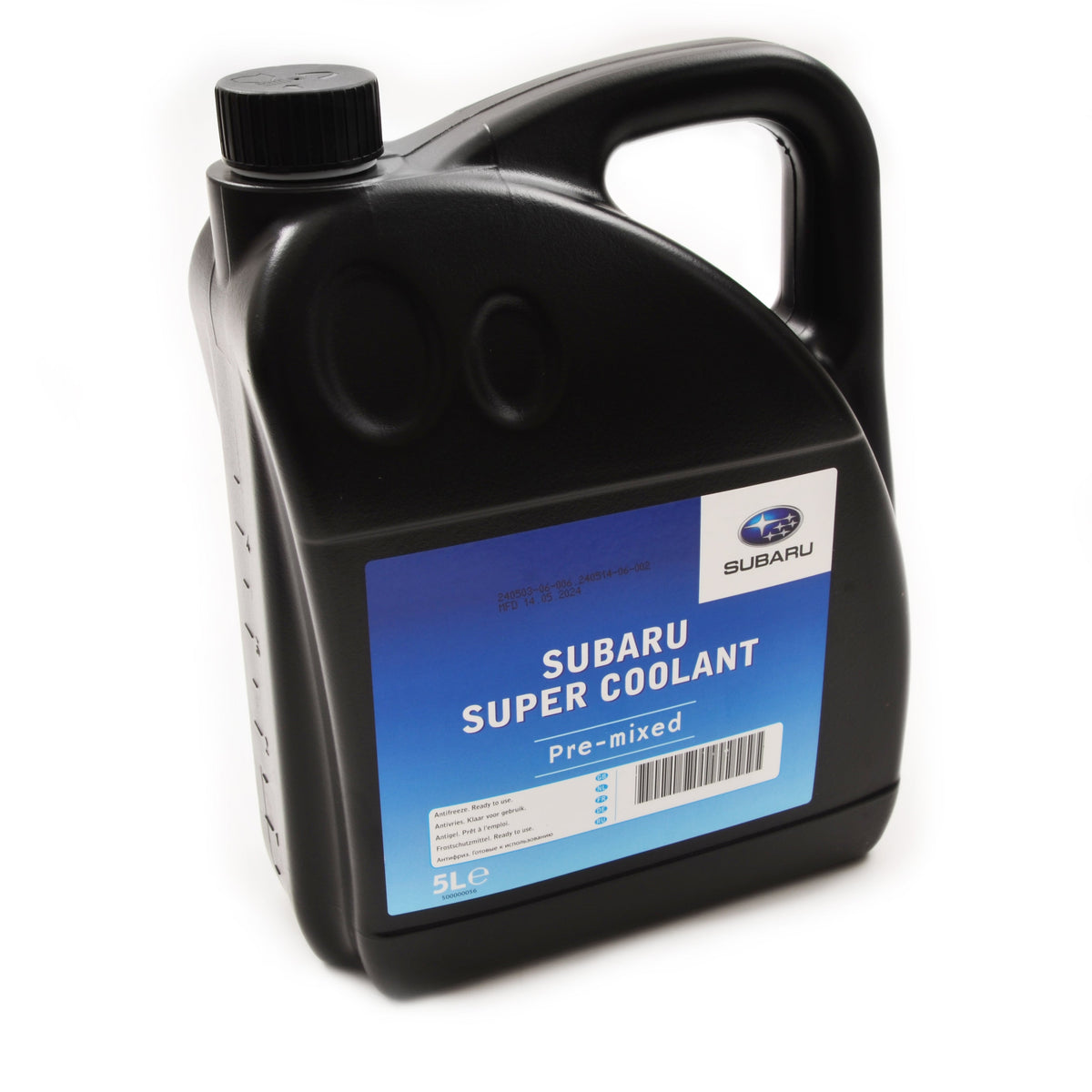 Subaru Super Coolant Antifreeze Pre-mixed - 5 Litres